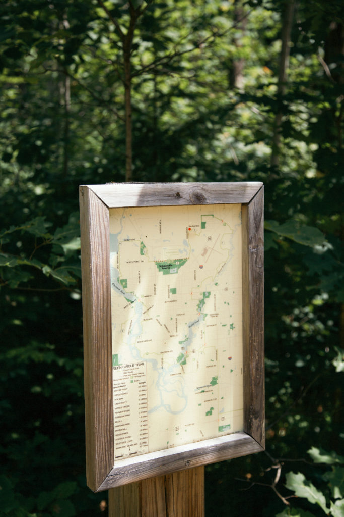 Biking the Green Circle Trail in Stevens Point Wisconsin