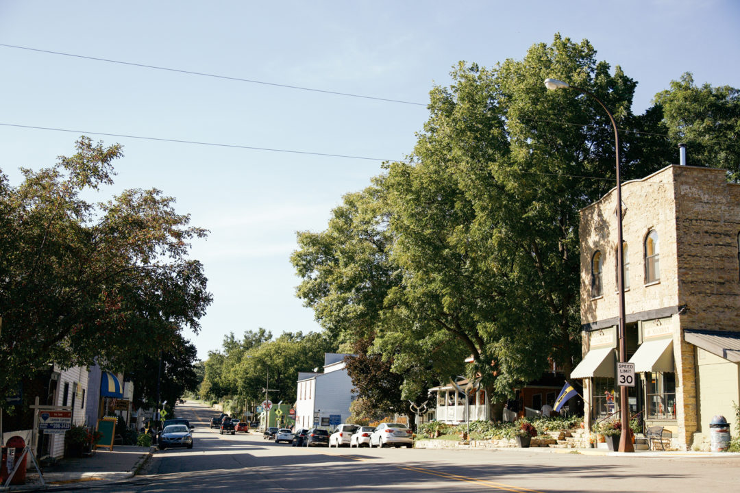 The Quaint Town of Stockholm Wisconsin