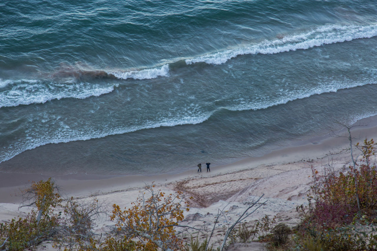 Log Slide Overlook in Grand Marais, Michigan